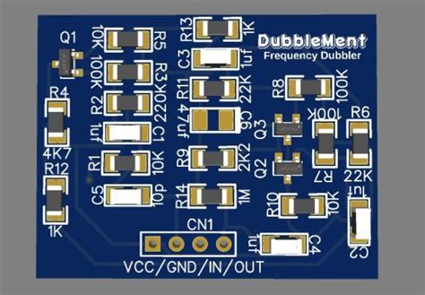 Dubblement Frequency Doubler Platform For Creating And Sharing Projects Oshwlab