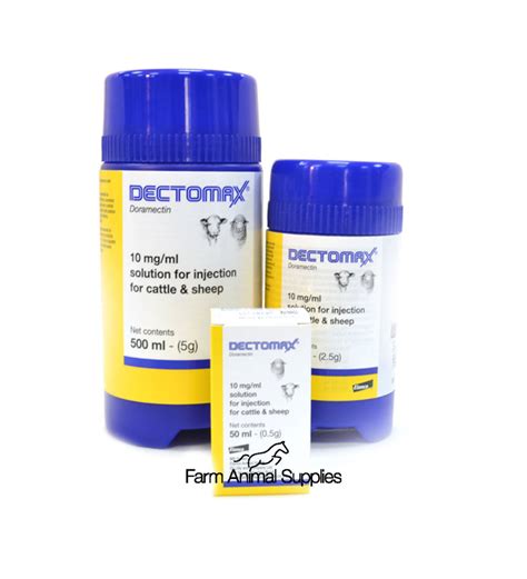 Dectomax Injection Cattle And Sheep 200ml Sheep Wormer Cattle Wormer Worm Control Scab