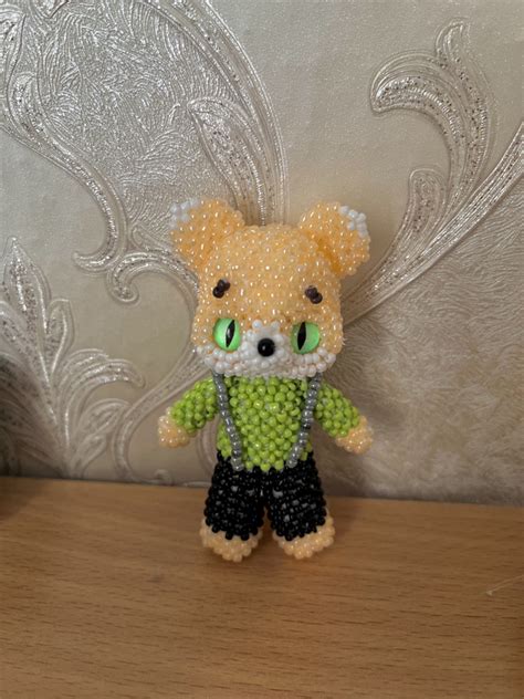 Амигуруми из бисера Готовая объёмная фигурка купить с доставкой по