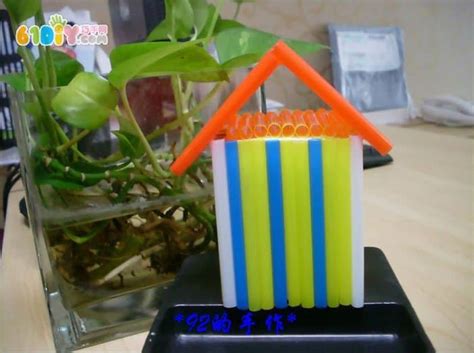 大吸管手工 创意手工吸管粘贴画 手工吸作 第7页 大山谷图库