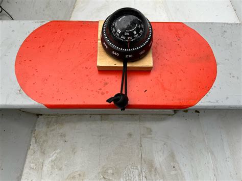 Reverse Reading Compass Small Boats