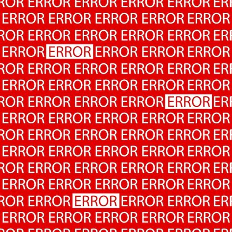 Premium Vector Error Message Text Screen Seamless Pattern