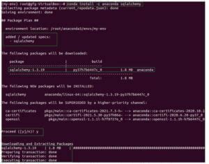 SQLAlchemy How To Create The Environment For SQLAlchemy