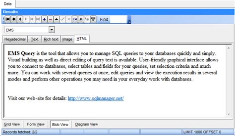 Online Documentation For Sql Query For Interbasefirebird Sqlmanager