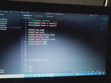 ch jyothi on linkedin task 7 practice operators task 8 practice