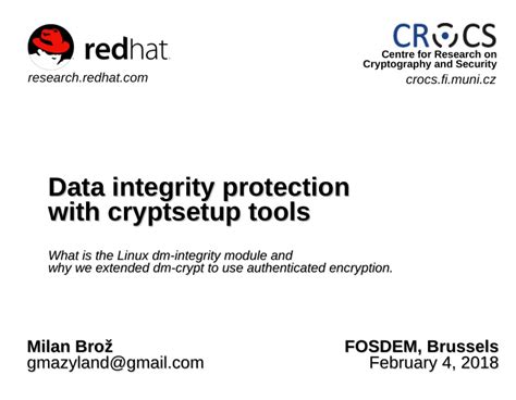 [ppt] data integrity protection data integrity protection with