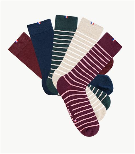 Chaussettes Homme X5 Pack Iconique Made In France Cocorico
