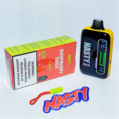 Nasty Rechargeable Disposable 16 000 Puffs Raspberry Twist Royal Smokers