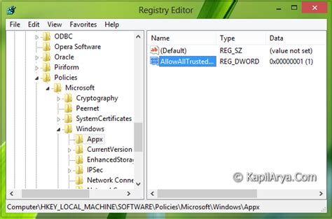 How To Install Unsigned Apps In Windows 10881