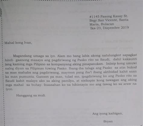 1 Anong Uri Ng Liham Ang Binasa2 Tungkol Saan Ang Liham3 Sino Ang Sumulat Ng Liham4 Para
