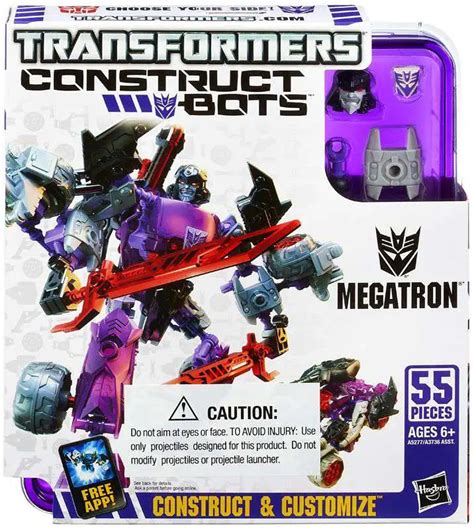 Transformers Construct A Bots Megatron Action Figure Hasbro Toywiz