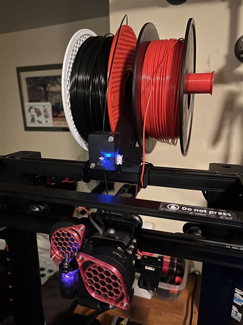 Ender 3 S1 Pro Dual Filament Sensor Relocation Bracket Von Jake Hink Kostenloses Stl Modell