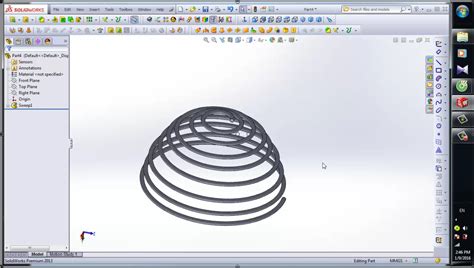 Solidworks Helixspiral Grabcad Tutorials