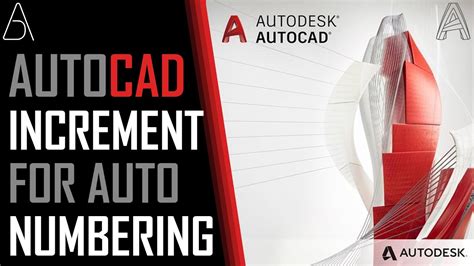 Auto Numbering Faster Autocad Increment Tutorial Youtube