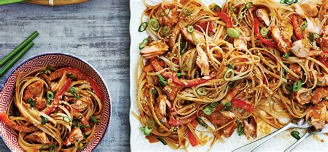 Salmon Noodle Salad With Spicy Peanut Sauce Foodland