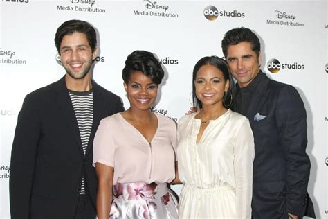 Los Angeles May 17 Josh Peck Kelly Jenrette Christina Milian John Stamos At The Abc