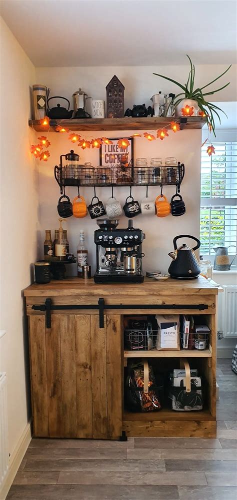 Autumn Coffee Station Home Decor Kitchen Coffee Bar Home Home