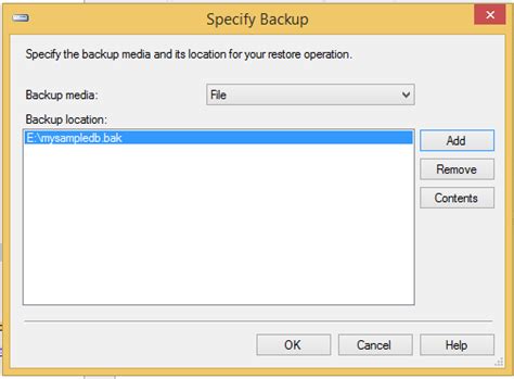 Restore Database In SQL Server From Bak Mdf File Using Query Or
