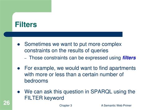 Ppt Chapter 3 Querying The Semantic Web Powerpoint Presentation Free