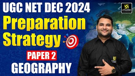 ugc net dec 2024 preparation strategy ugc net geography paper 2