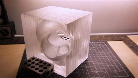 CNC Routing Acrylic Sections