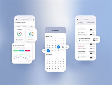 Mobile Ui Statistics On Behance