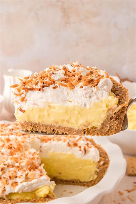Coconut Cream Pie L Kitchen Fun With My 3 Sons