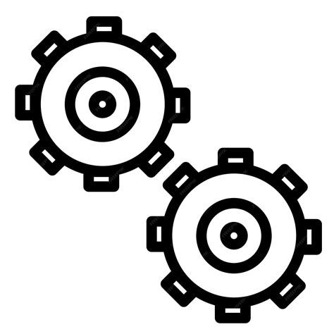 Premium Vector Cogs Vector Illustration