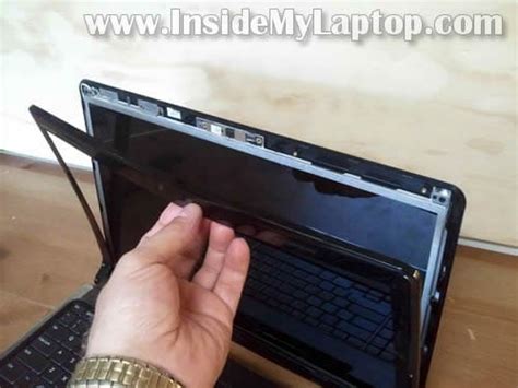 How To Replace Screen On Dell Inspiron 1564 Inside My Laptop