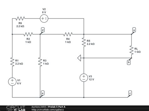 Prelab 5 Part A CircuitLab Prelab 5 Part A CircuitLab