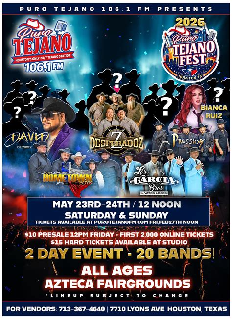 Purotejanofm Tomorrow We Announce 2 More Bands Facebook