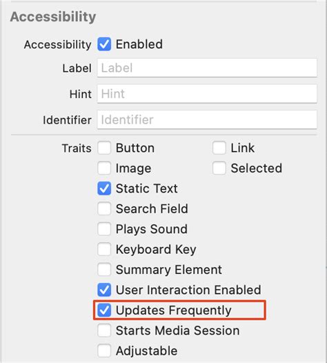 Voiceover For Frequently Updating Data