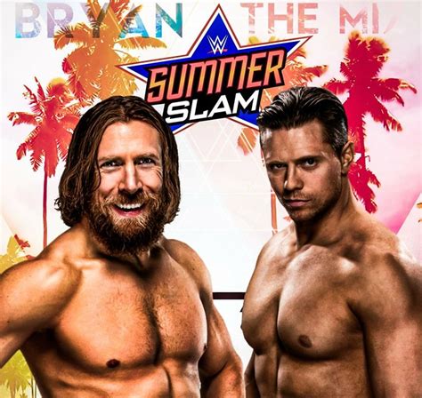 Daniel Bryan Vs Miz At Wwe Summerslam 2018 Wwe Summerslam Summerslam