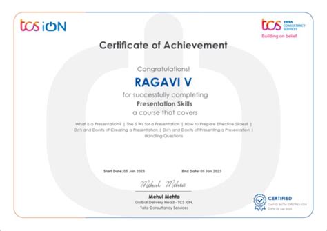 ragavi v on linkedin presentationskills tcsiondigitalhub