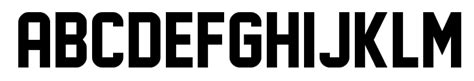 Face Off M54 Free Font Sans Serif Modern What Font Is