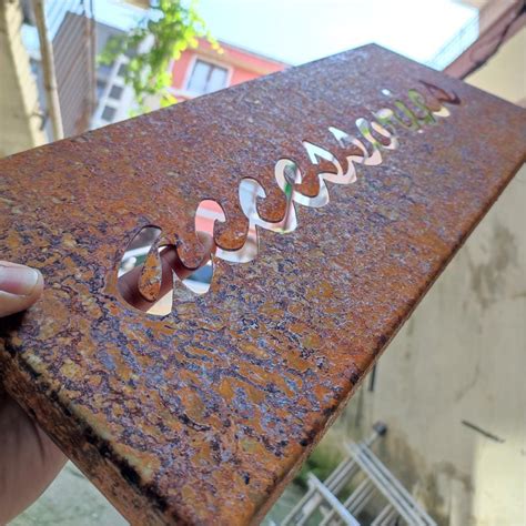 Metal Rust Signcorten Steel Signcorten Barn Signcorten Name Signcorten Steel Housemetal Metal Rust Signcorten Steel Signcorten Barn Signcorten Name Signcorten Steel Housemetal