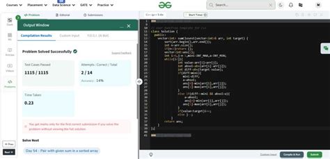 Geekstreak2025 Gfg160 Geekstreak2025 Gfgchallenge Day53 Keepcoding Mehar Khan