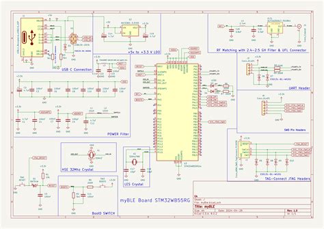Pcb Kindly Review Schematics Of Ble Board Using Stm32wb55rg Electrical Engineering Stack