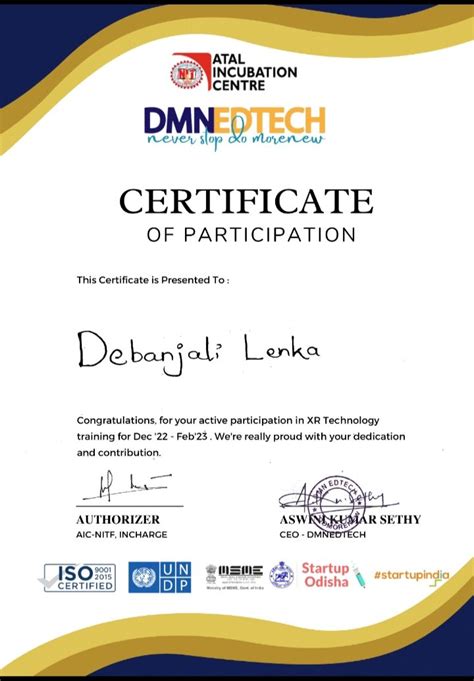 Debanjali Lenka On Linkedin First Of All Thanks To Aic Nalanda For