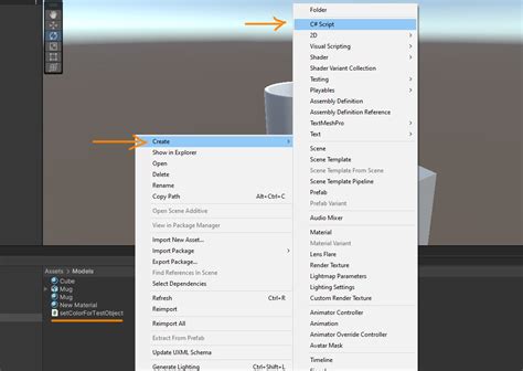 Changing The Color Of An Object Using Scripting In Unity
