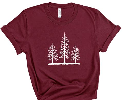 Tree Tshirt Tree T Shirt Forest Tshirt Forest T Shirt Etsy