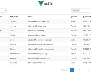 Resizable Table Columns In Vue Js Vue Script