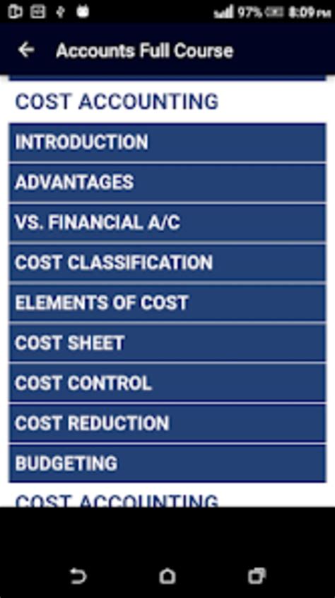 Accounts Coursebasicadvance Pour Android Télécharger