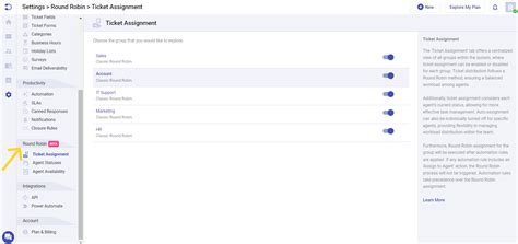 Setting Up The Round Robin Ticket Assignment Desk365