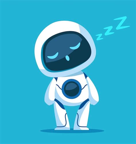 Premium Vector Cute Robot Vector Icon