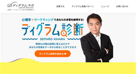 たったの4問で性格を診断診断結果をマーケティングに活かせるディグラム診断エントリーをリリース 2023年2月6日 エキサイトニュース