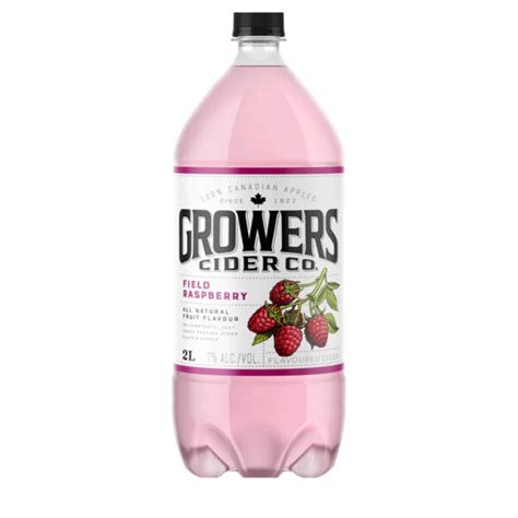 Growers Raspberry Cider 2 L Urban Cellars Moose Jaw