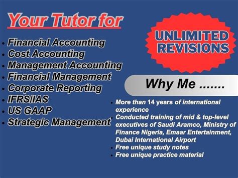 Accounting And Finance Tutoring Upwork