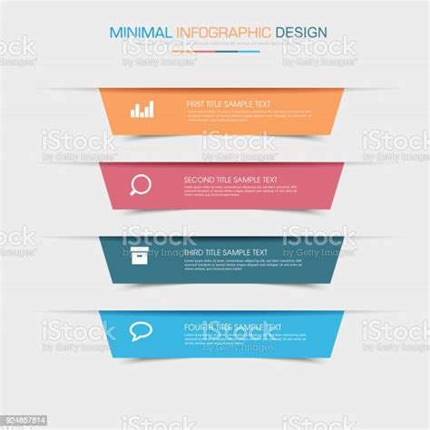 Infographic 요소 전체에서 비즈니스 아이콘 컬러 백그라운드 프로세스 또는 단계 및 옵션 워크플로 다이어그램 디자인 요소 Eps10 그림을 벡터 0명에 대한 스톡