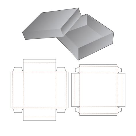 3d Square Box